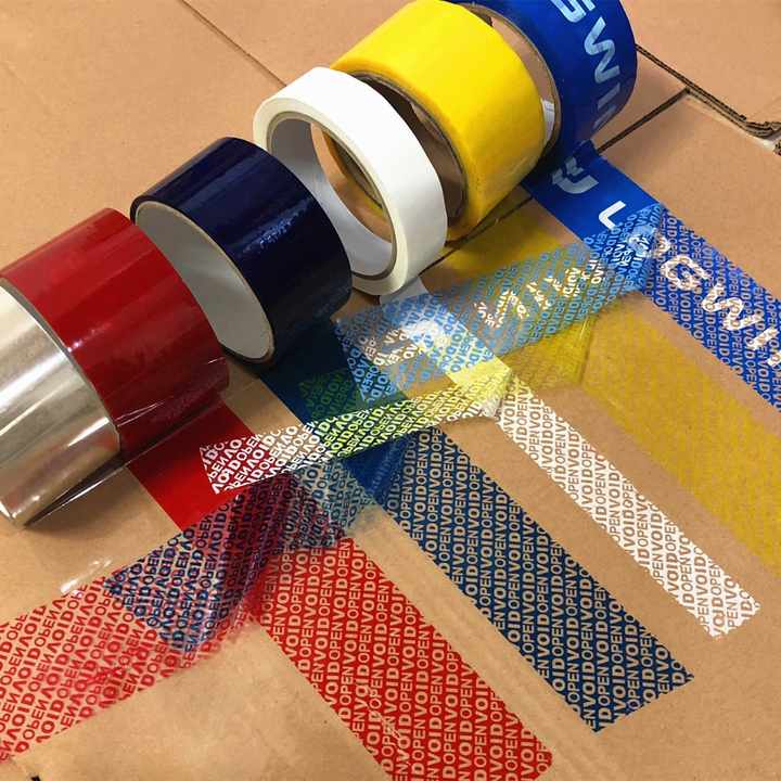 Customized Logo Printable BOPP Anti-Counterfeiting Anti-Tamper Tape ...