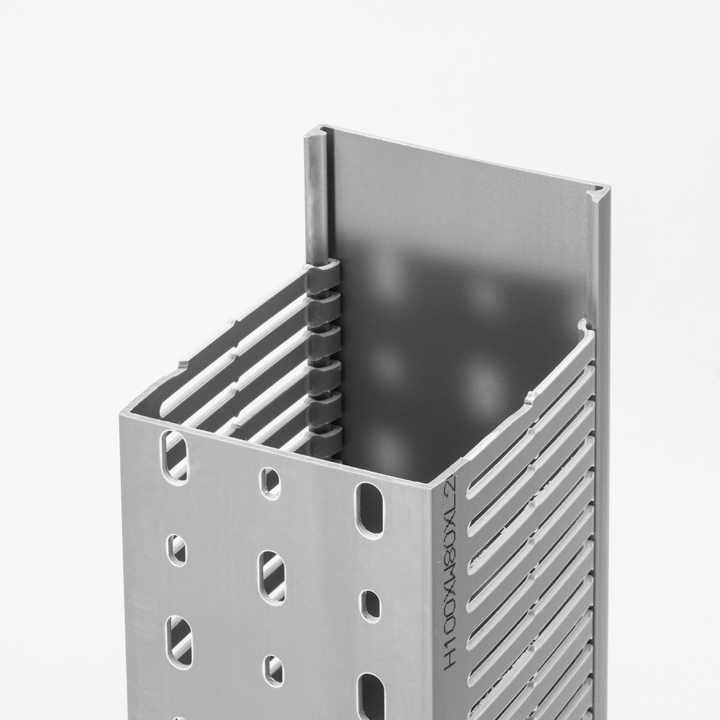 Industrial Pvc Cable Duct Slotted Perforated Open Slot Wire Organizer ...