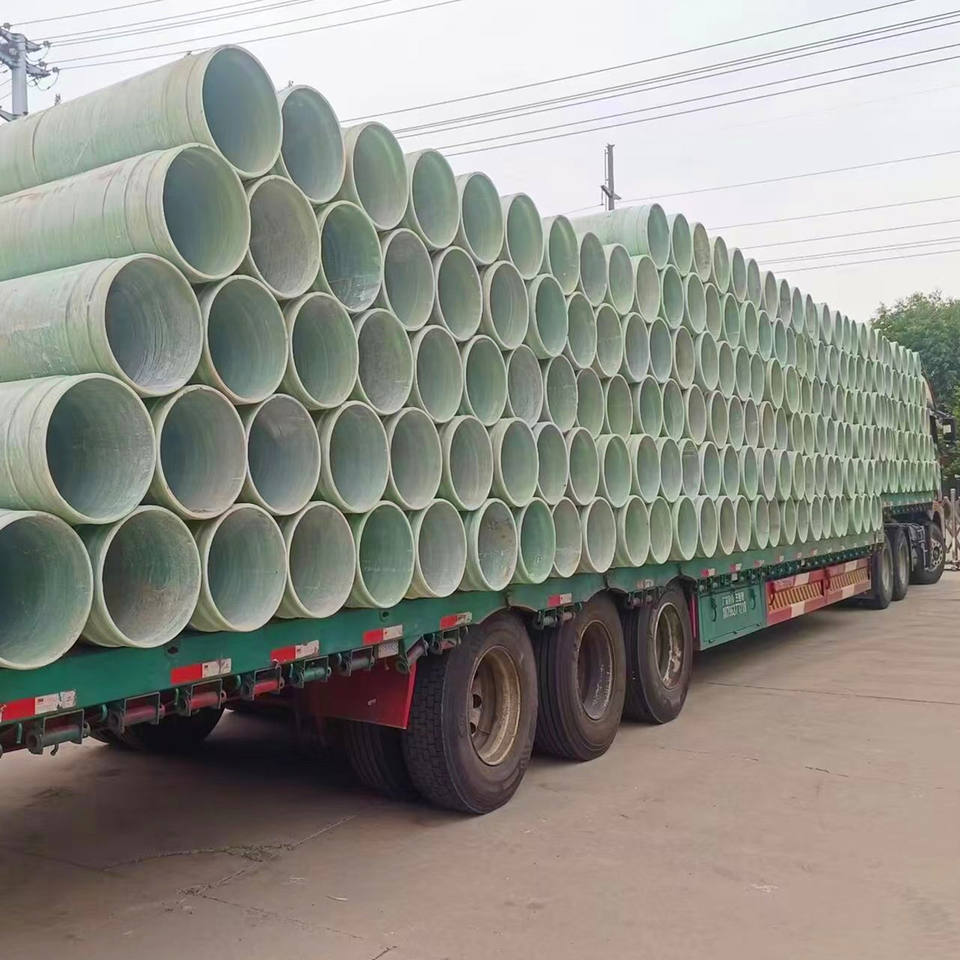 Hydroc hloric Acid Conveying Fiberglass Pipeline in Chemical Plant ...