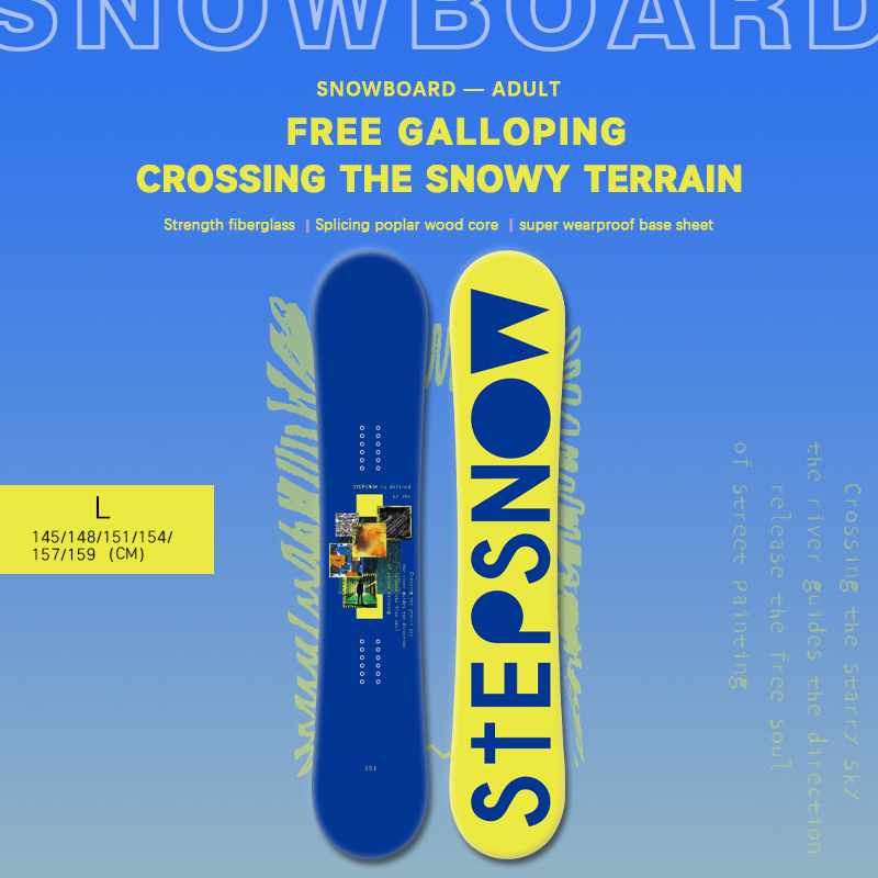 Factory Wholesale Wood Snowboards Kit and Skis Winter Sports Gear Ski ...