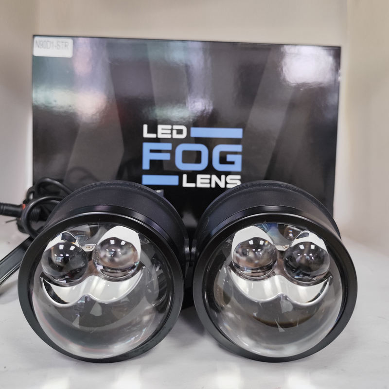 3 Inch Fog Lamp Lens Bi Led Projector Lens Auto Light Bulb Led Fog ...