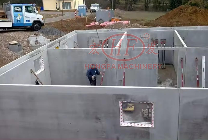 Precast Concrete Modular Prefabrication House Modular Cement Concrete ...