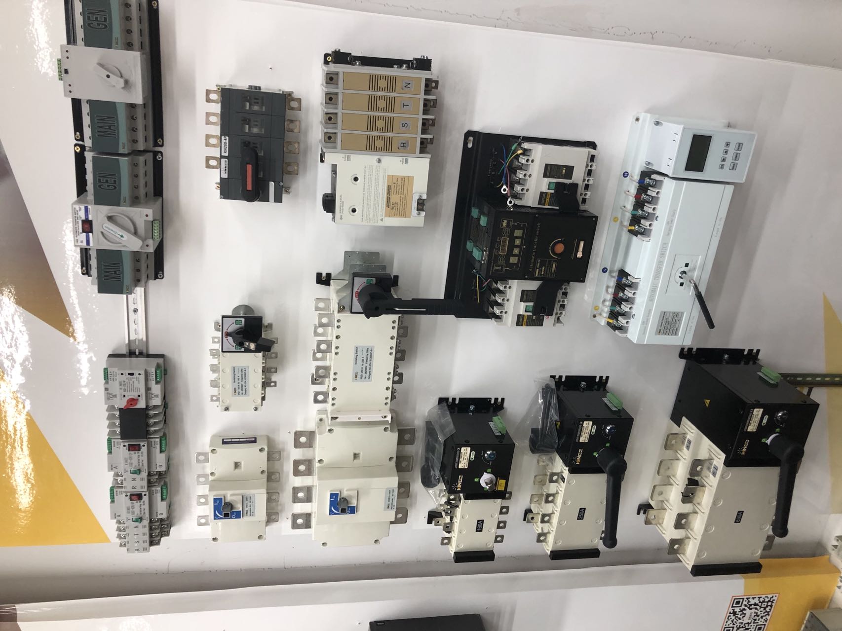 Secomec ats 63A 100A 160A 3P 4P 4 Phase Generator Automatic Transfer ...