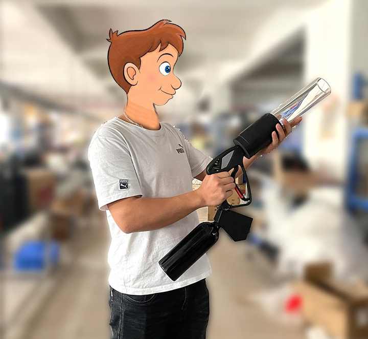 T-shirt Gun - Delifx T-Shirt Launcher for Gift Sending