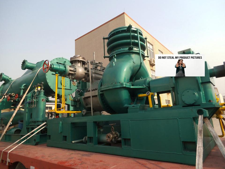 Industrial Steam Turbine Generator Set for Biomass Cogeneration and ...