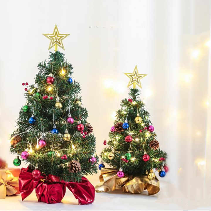 Miniature Christmas Trees With Lights