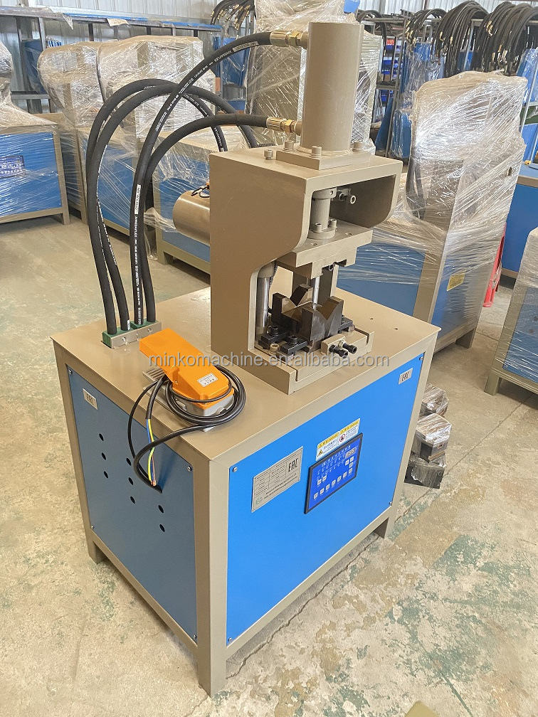 Fully automatic 100 hydraulic punching machine aluminum corner knife ...