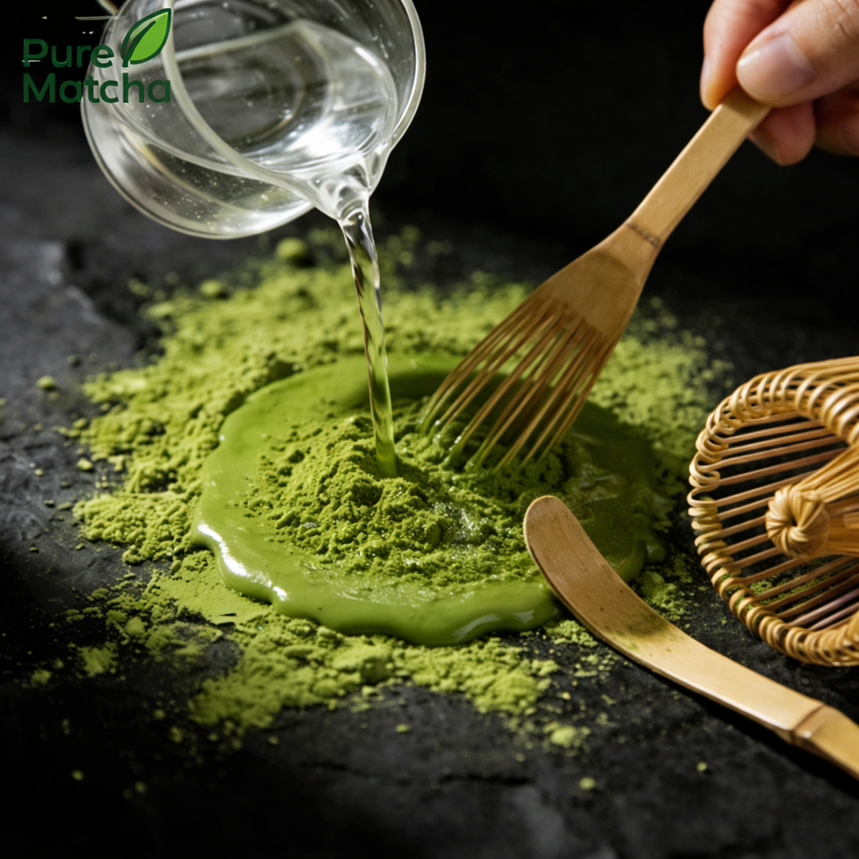 Organic Etiquette 100% Pure Matcha Green Tea Powder Instant Tea Powder ...
