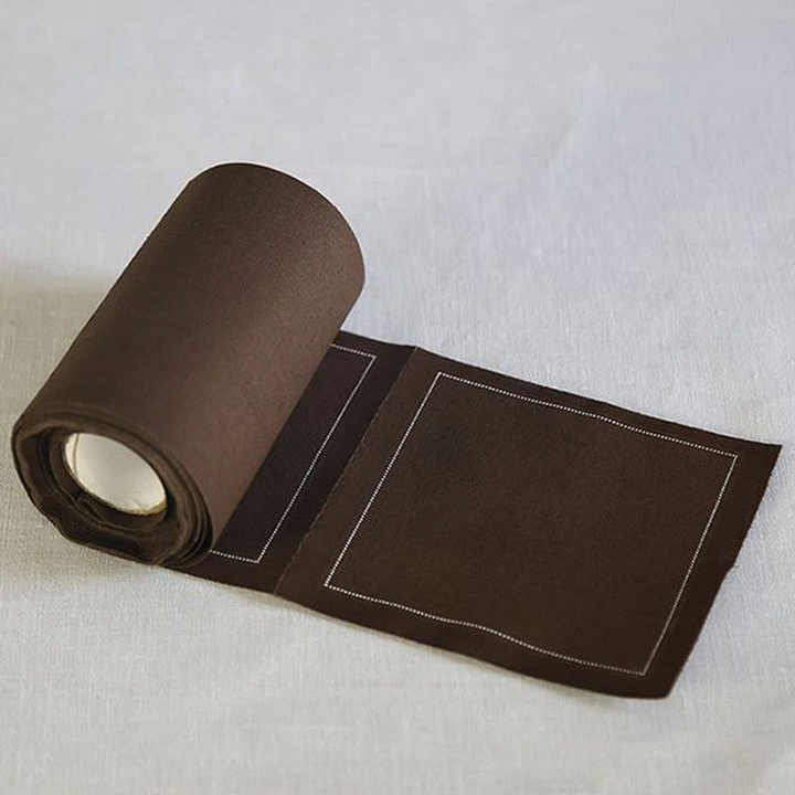 Eco-friendly Roll Napkin 10.7*10.7 Cotton Wedding Napkins Linen Cotton ...