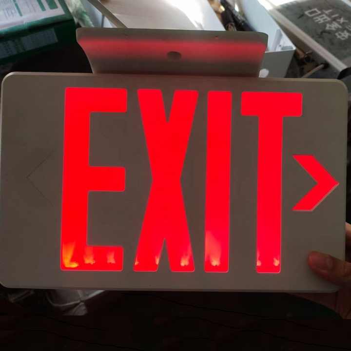 Wall Mounted LED Emergency Exit Signs - Bright & Durable