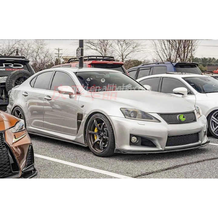 For Lexus ISF Body Kit Front Lip Bumper Lip Front Spoiler Diffuser ...