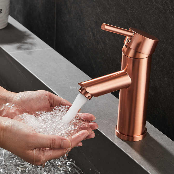 Hot-selling Ancient Red Bathroom Faucet Stainless Steel Modern ...