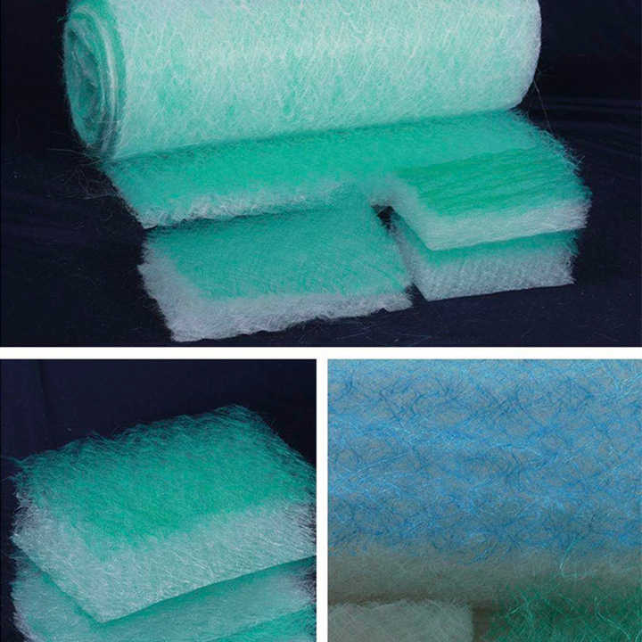 G3 G4 Pre Air Filter Material - Green Fiberglass Roll