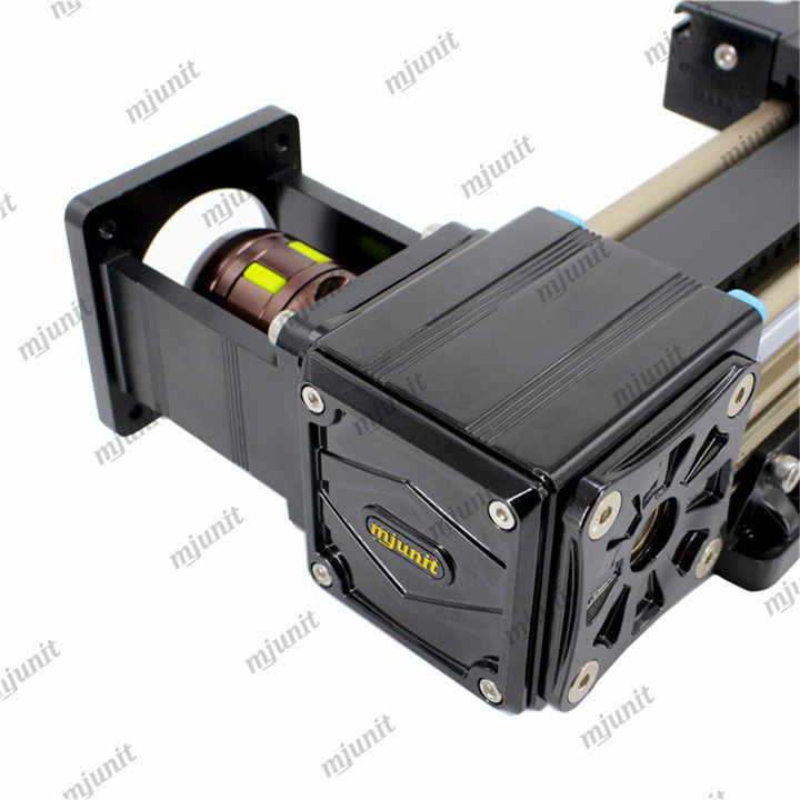 Mjunit Spray Rail Belt Linear Pulley Module Slide Table Linear Servo Motor Drive Reciprocating ...
