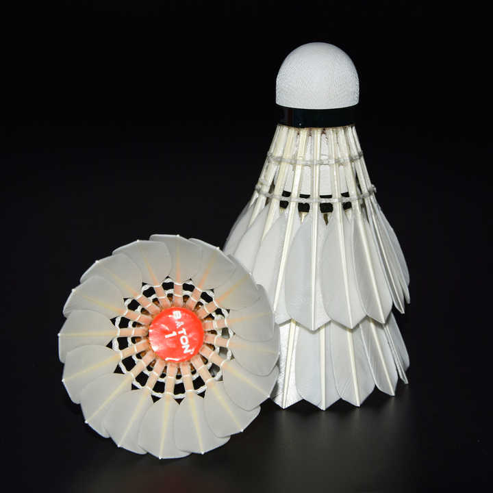 Bwf Approved Oem Goose Feather Shuttlecock for Pro Players