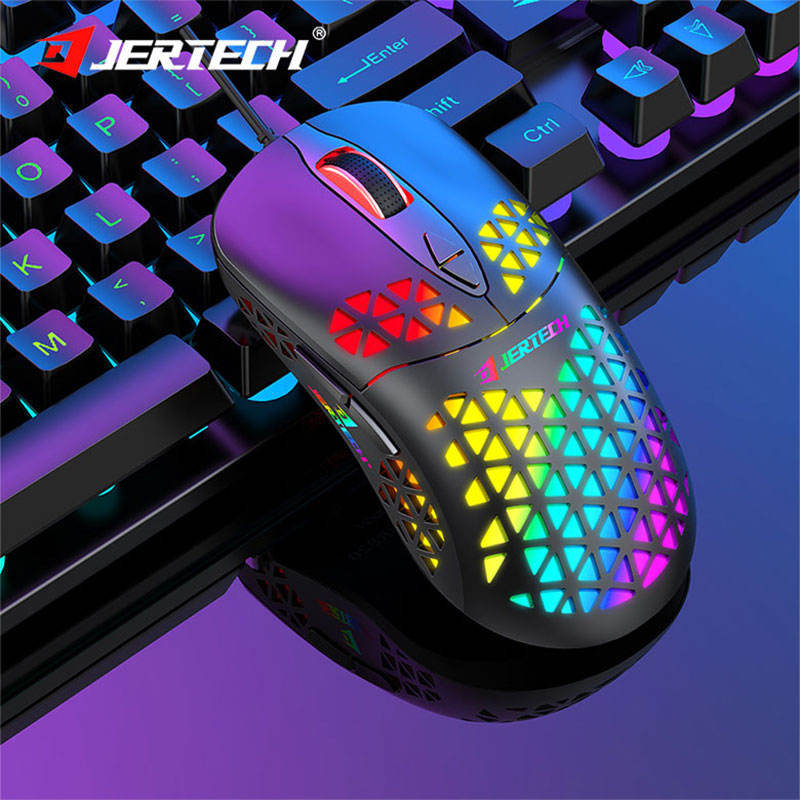 Jertech JR820 RGB 7D Gaming Mouse - Ultimate Backlit Experience