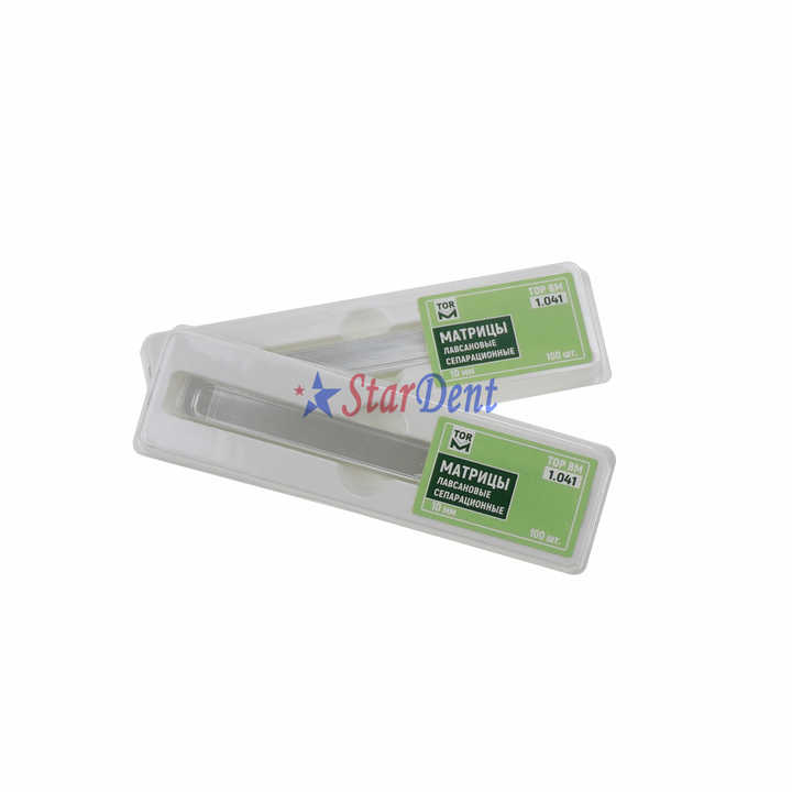Dental Polishing Strips - Transparent Mylar Matrix Bands