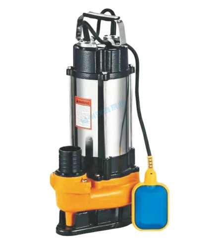 WQD 220V 1HP Cast Iron Submersible Sewage Pump for Agriculture ...