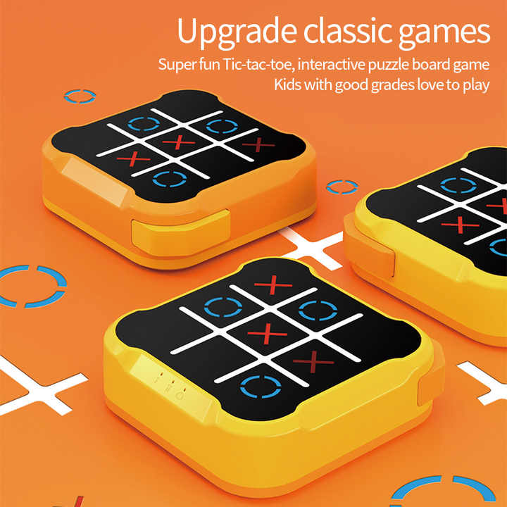 Educational Fun with Tic-Tac-Toe Game Console by Bayi Toys