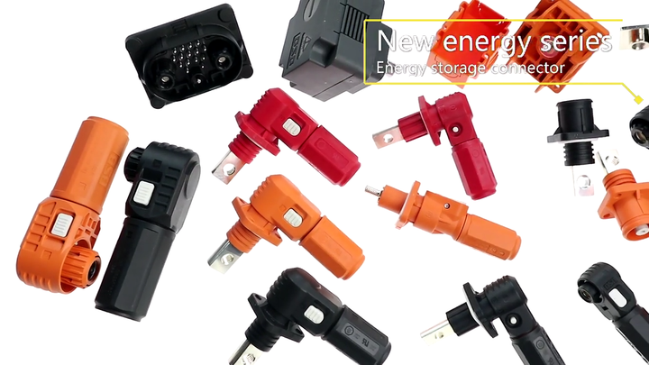 High-Voltage Energy Storage Battery Cable Terminals Connector for EV ...