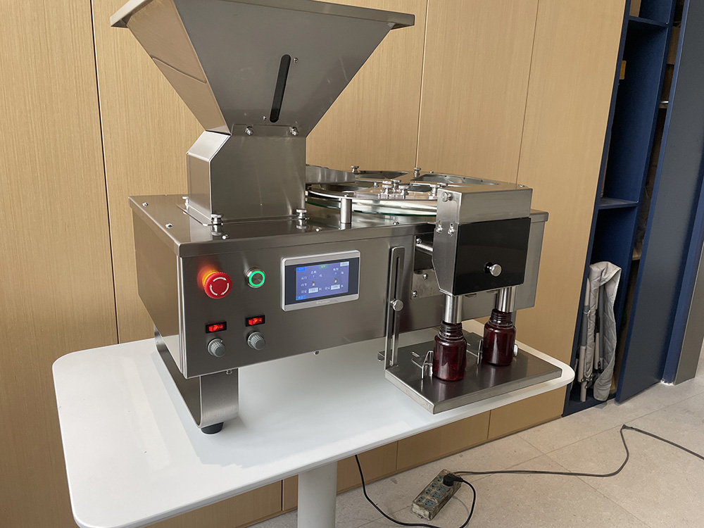 Desktop semi-automatic counter soy milk chip chewing gum gummy bear ...