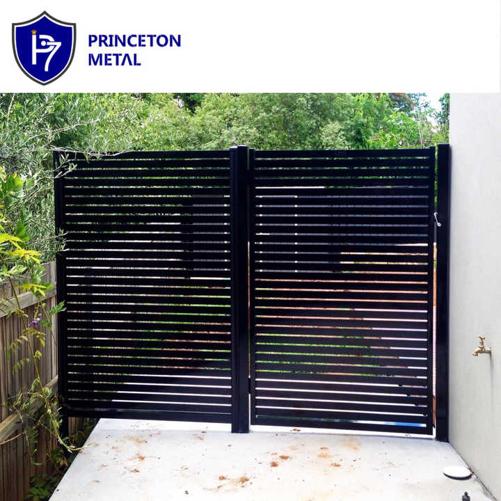 Aluminum Walkway Gate Design with Powder Coating