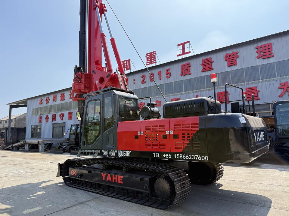 DR-130 Hydraulic Rotary Piling Rig - High Torque Drilling