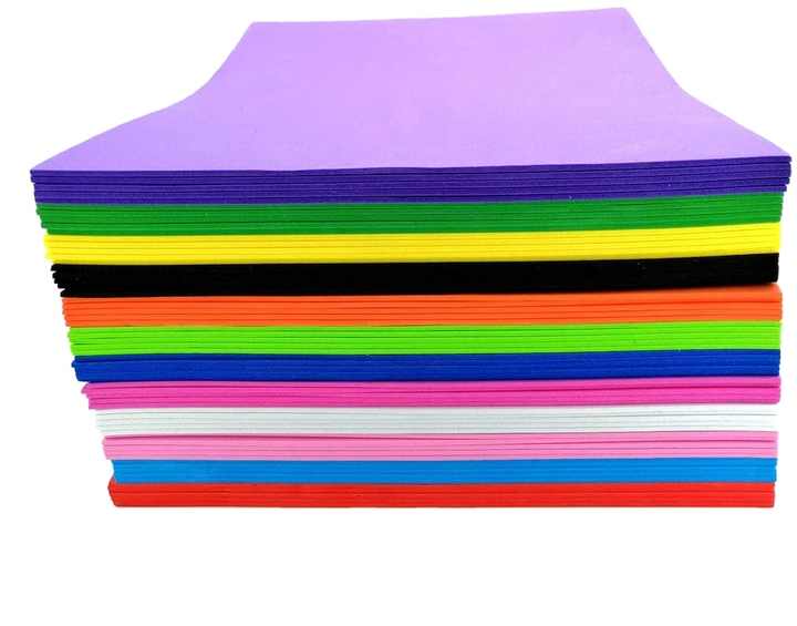Customizable 2mm Thick EVA Foam Sheets in Assorted Colors for Arts ...