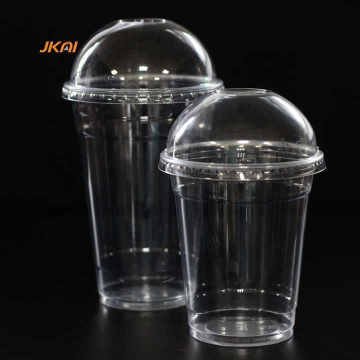Wholesale Coffee Disposable Cups - 16 Oz Boba Plastic Cups