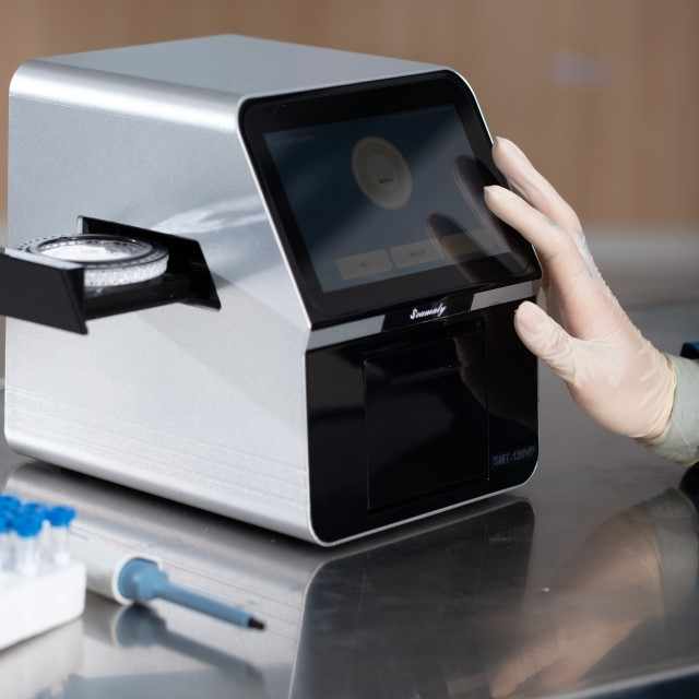 Animal Use Blood Chemistry Analyzer Fully Automatic Veterinary Dry ...