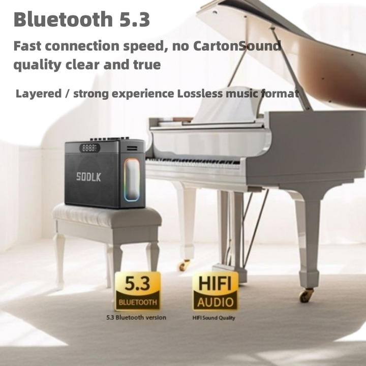 Sodlk S1127 Plus 300W Subwoofer - Portable Outdoor Speakers