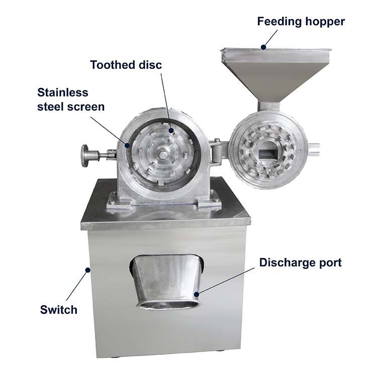 Professional Pepper Milling Machine Grain and Spices Grinding Machine ...