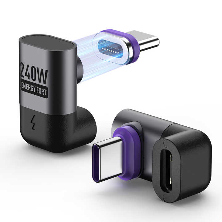 PD3.1 240W Type-C Magnetic Fast Charging Adapter for Laptop Tablet PC ...