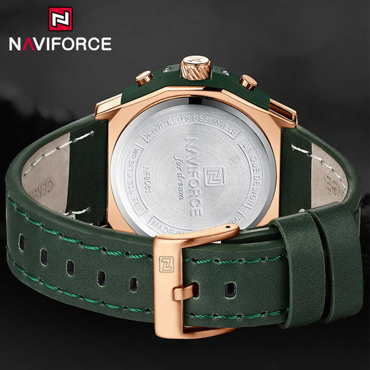 NAVIFORCE 8051 Men's Quartz Chronograph Watch - Luxury Sport