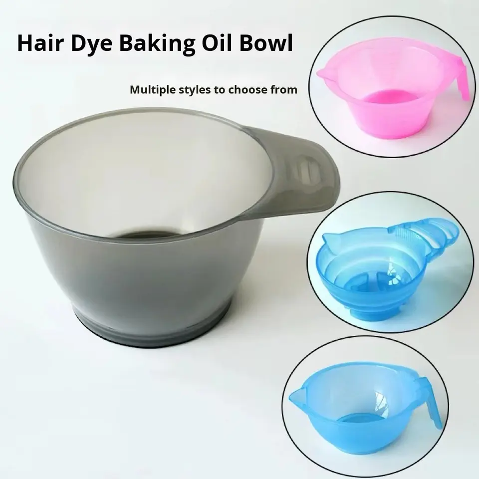 DIY Hair Styling Tool-Multi-Purpose Coloring Mixing Dye Bowl for Salon ...