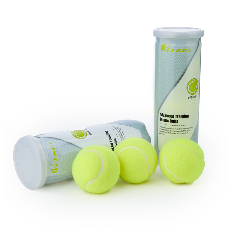 WELKIN Tennis Balls - High Quality for Training & Competition
