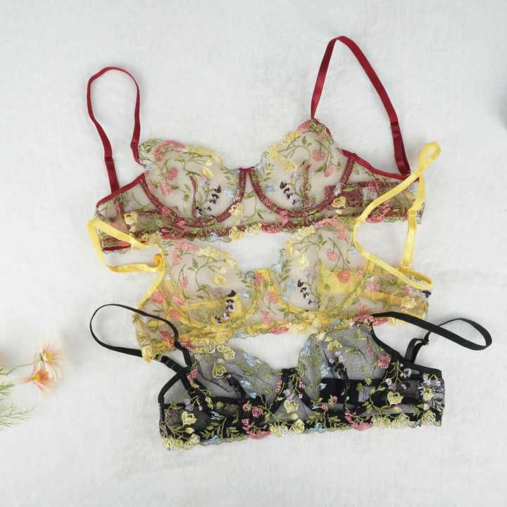 French Style Floral Crocheted LAce Lingerie Set| Alibaba.com