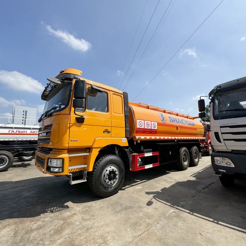 Shacman 6X4 Oil Fuel Tank Truck Fueling Tanker Truck Aluminum Alloy for ...