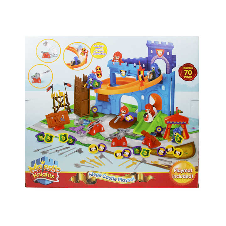 Majestic knights siege castle playset store