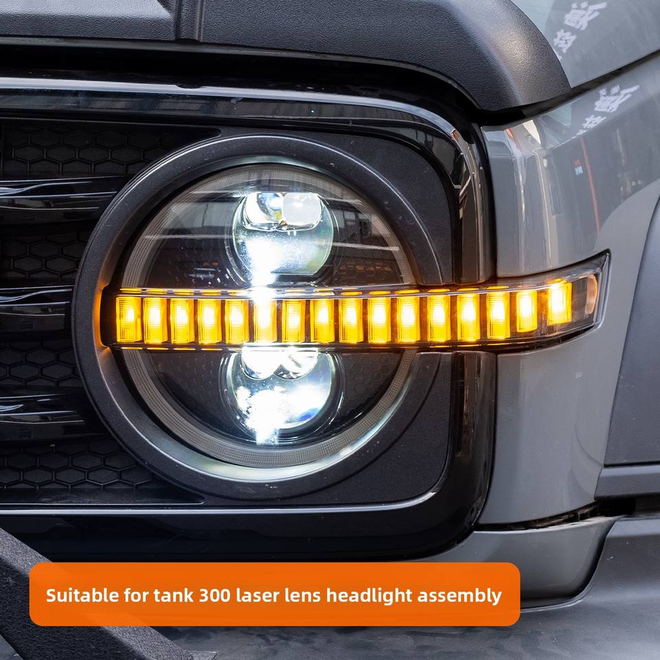 Tank 300 SUV Headlight Assembly Retrofit/Upgrade 12V New 6000K 6000 lm ...