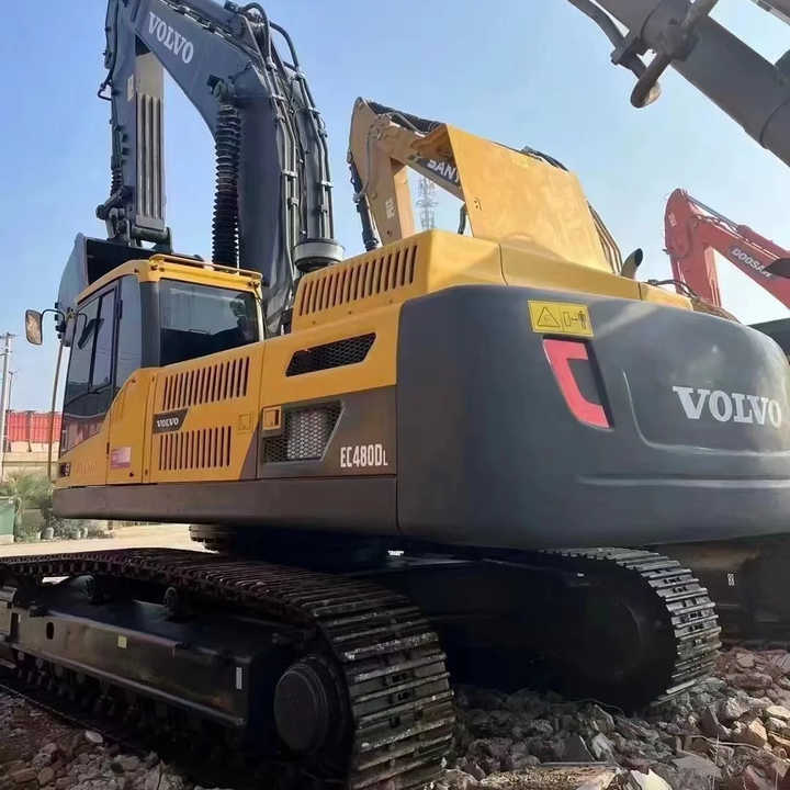 Used Volvo EC480DL Excavator 48 Excavator Construction Equipment Ec480 ...