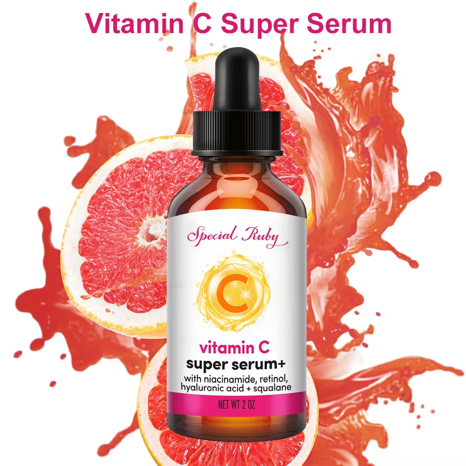 30ml Bottle Private Label OEM Beauty Anti-Aging Whitening Face Vitamin ...