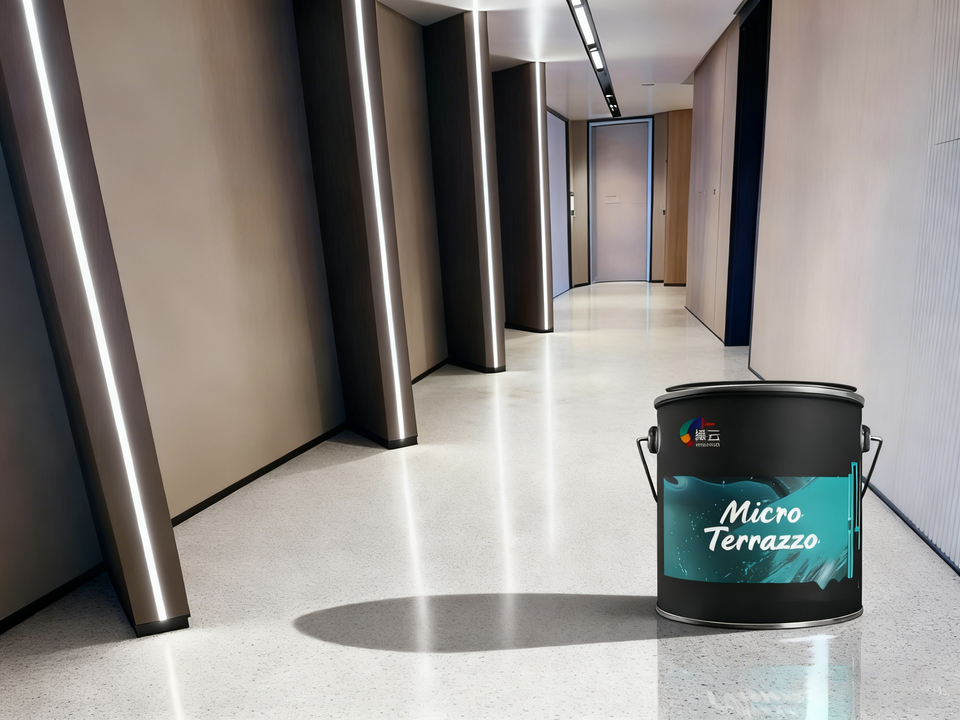 Micro Terrazzo Polished Seamless Floor Coating Flooring Material-Eco ...