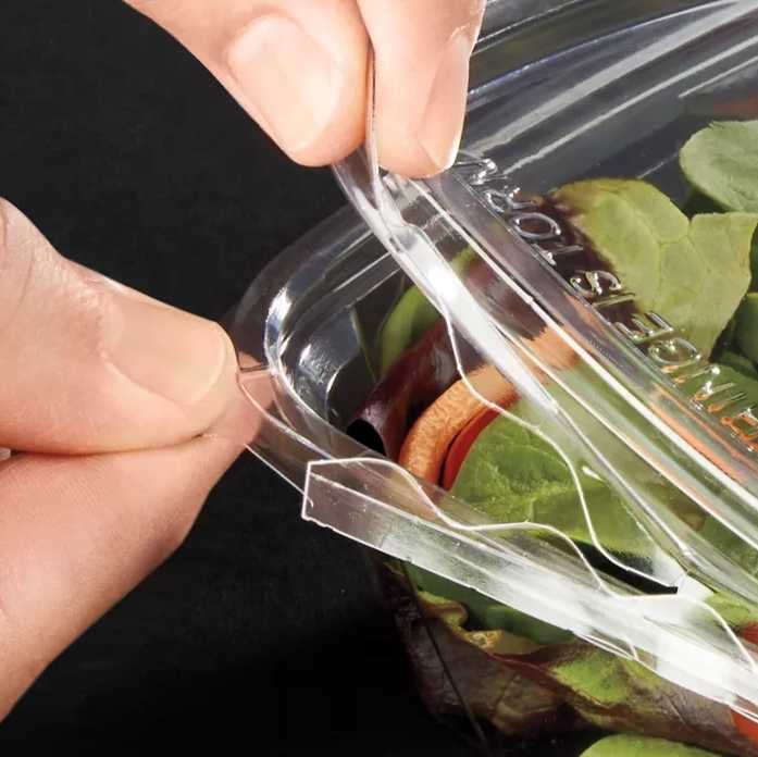 Wholesale Clear Plastic Clamshell Lettuce Packaging Fruit Box for ...