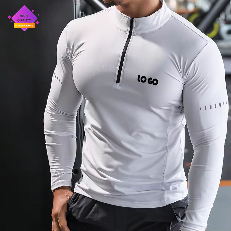 JT0996 Custom Wholesale Compressed Shirts Base Layer Mens Polyester ...