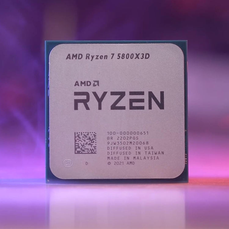 AMD Ryzen 7 5800X3D 4.5GHz 8-Core CPU with Radeon Vega Graphics Support ...