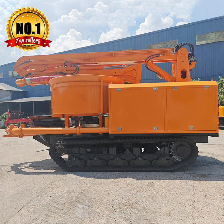 Truck Mounted Concrete Boom Pump Remote Control 22M Concrete Boom Pump ...