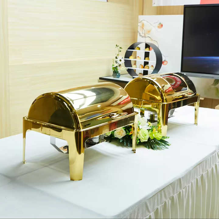 Hotel Restaurant Food Warmer Buffet Chaffing Dish SS Luxury