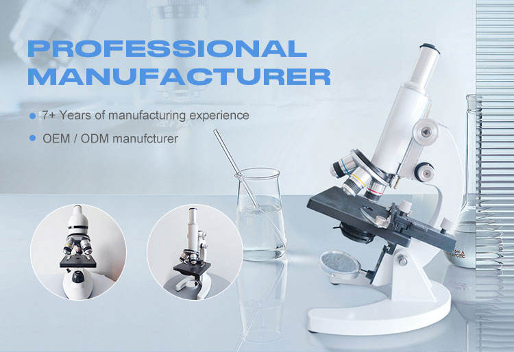 Custom Binocular Laboratory Microscope Adjustable Biological Stereo ...