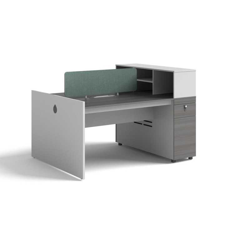 Modern Modular White Work Station Desk Open Space Workstation Desk ...